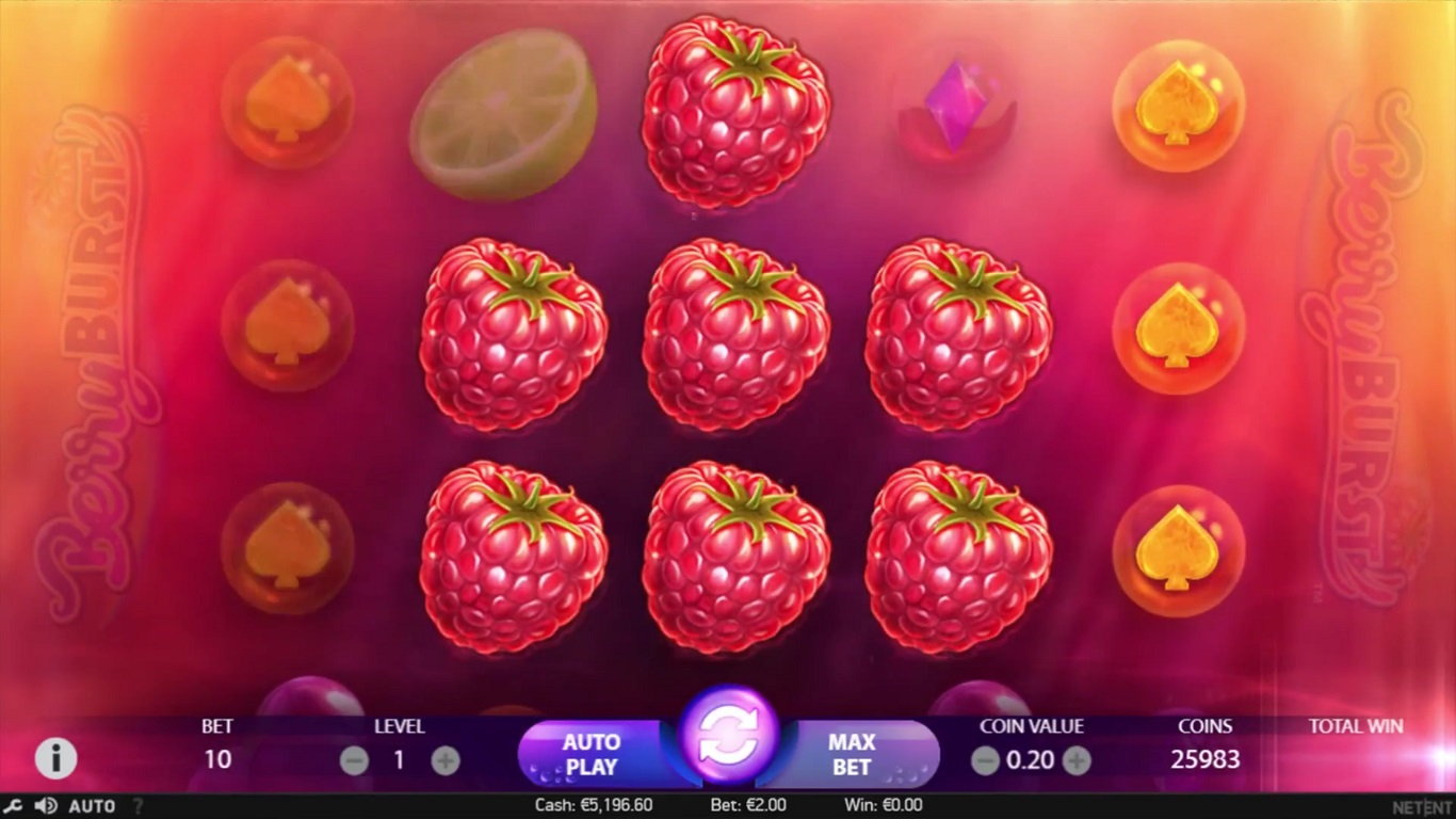 Berryburst Slot Review & Demo by NetEnt - Play Free Online