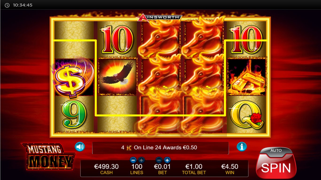 Mustang Spirit Slot Review & Demo by Ainsworth - Play Free Online