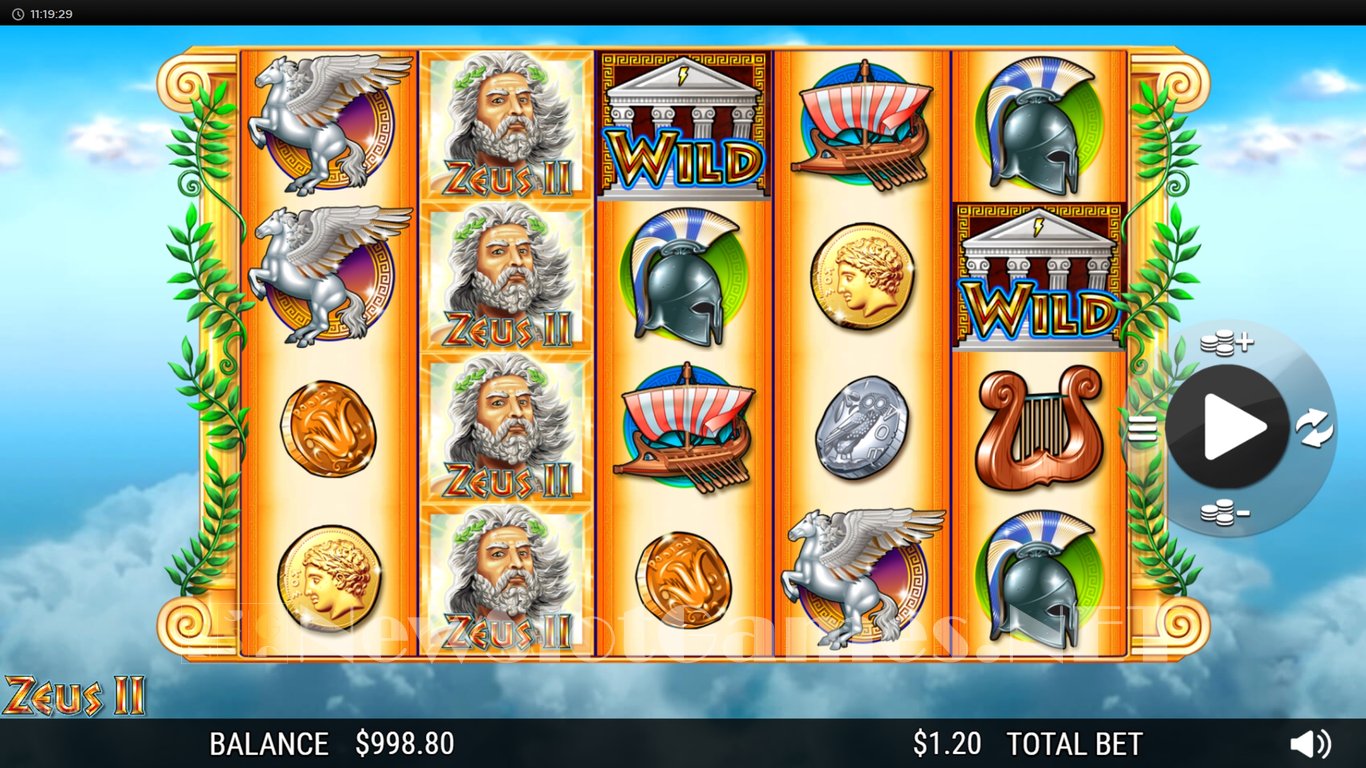 Zeus 2 Slot Review & Demo by WMS - Play Free Online