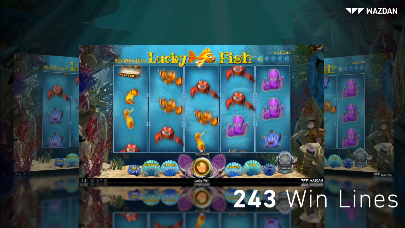 Lucky Fish Slot Review & Demo by Wazdan - Play Free Online