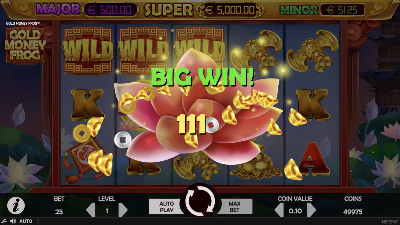 Gold Money Frog Slot Review & Demo by NetEnt - Play Free Online