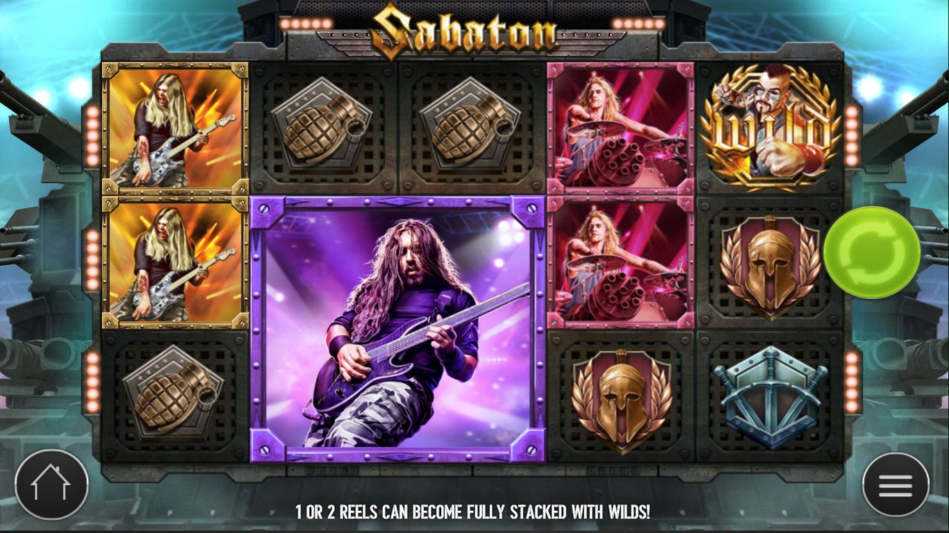 Sabaton Slot Review & Demo by Play'n GO - Play Free Online