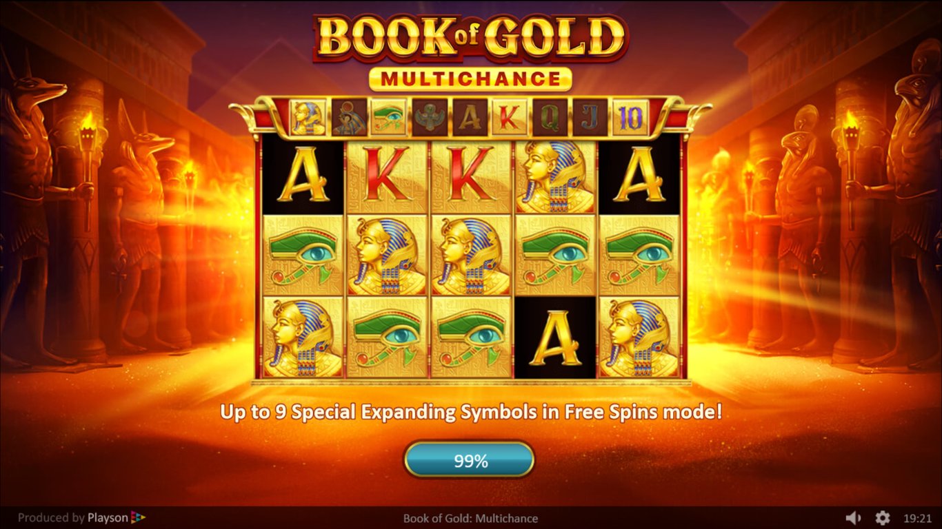 Book of Gold Multichance Slot Review & Demo by Playson - Play Free Online