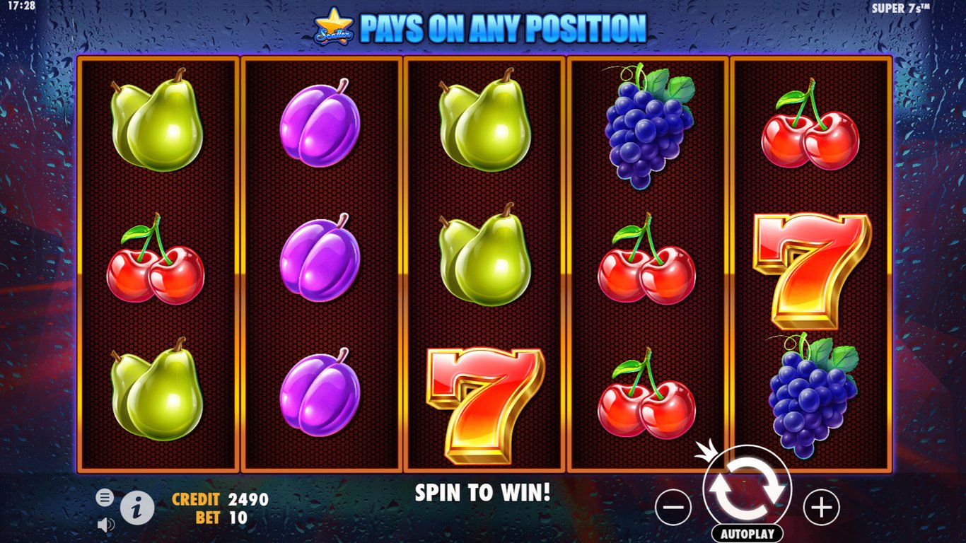 Super 7s Slot Review & Demo by Pragmatic Play - Play Free Online