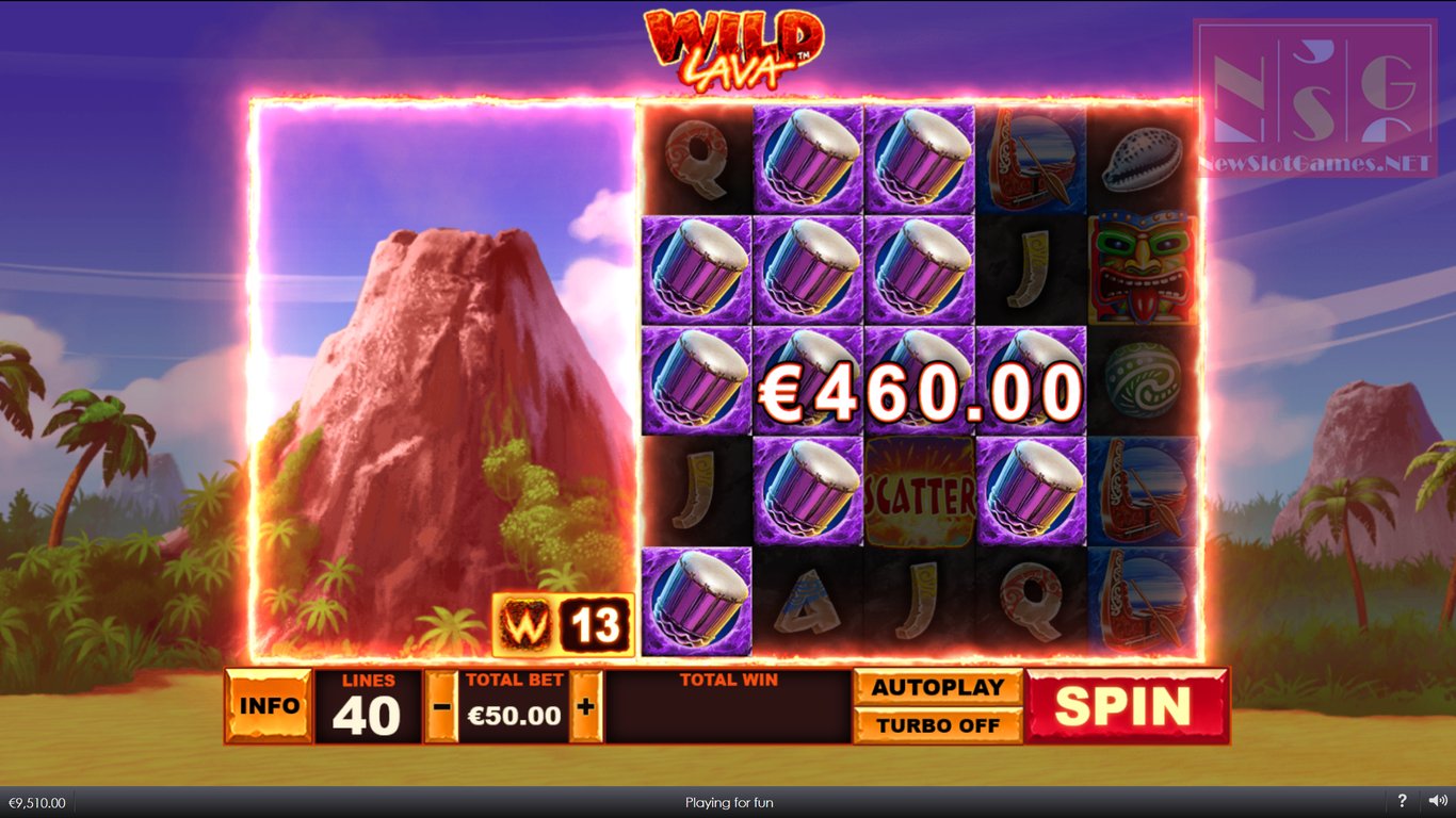 Wild Lava Slot Review & Demo by Playtech - Play Free Online