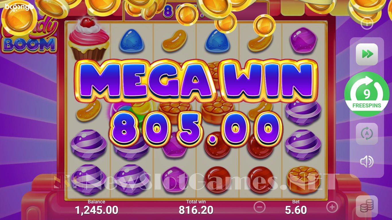 Candy Boom Slot Review & Demo by Booongo (BNG) - Play Free Online