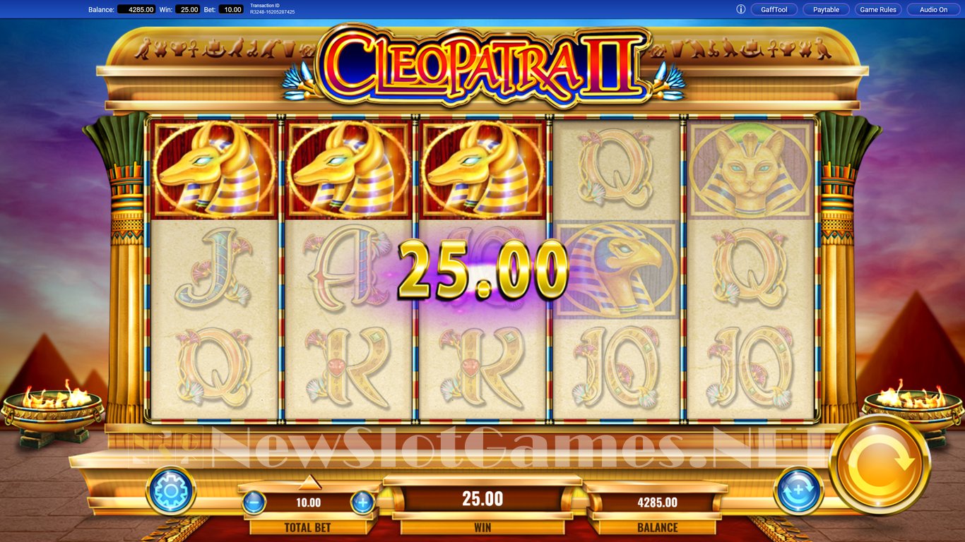 Cleopatra 2 Slot Review & Demo by IGT - Play Free Online
