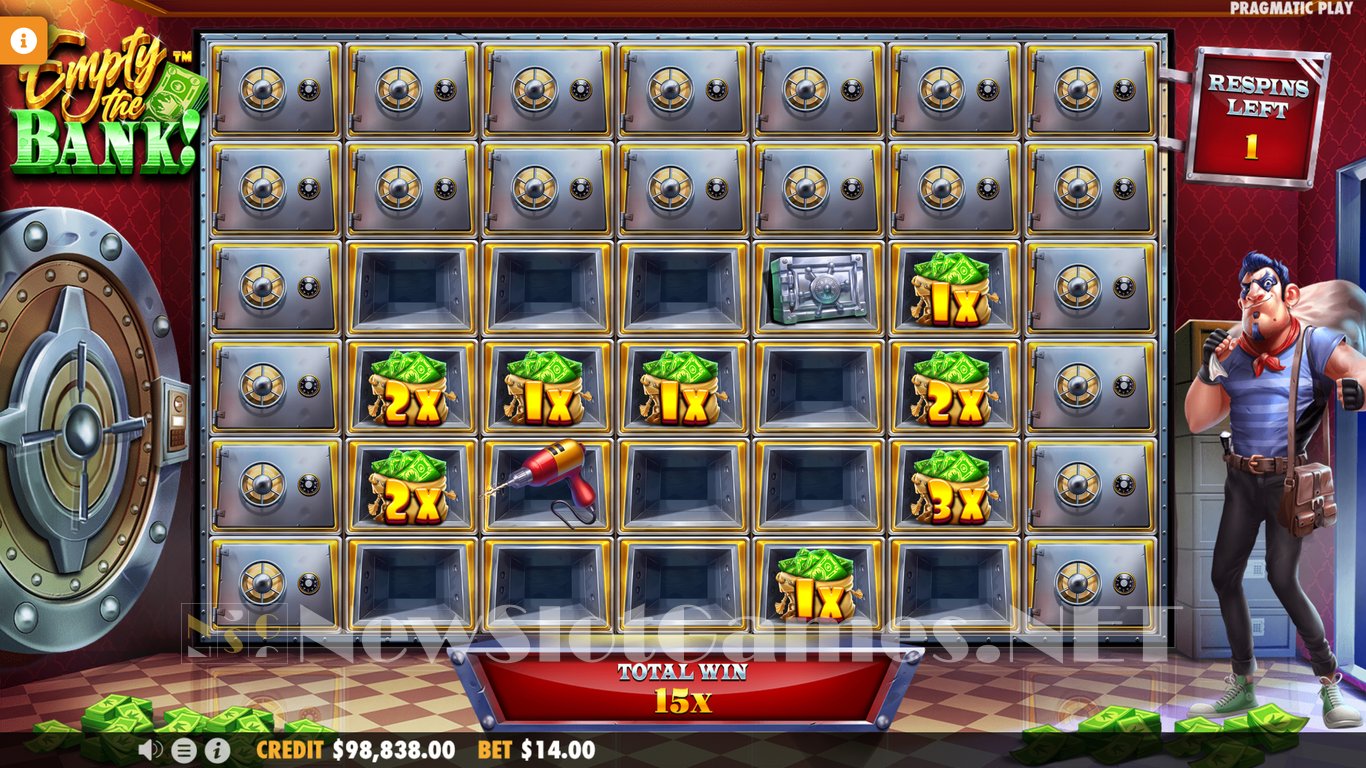 Empty the Bank Slot Review & Demo by Pragmatic Play - Play Free Online