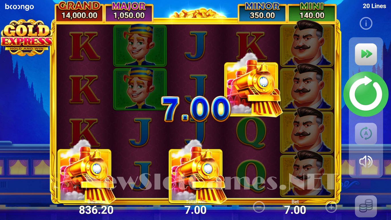 Gold Express Slot Review & Demo by Booongo (BNG) - Play Free Online