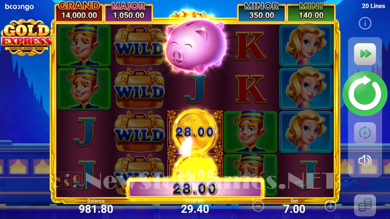 Gold Express Slot Review & Demo by Booongo (BNG) - Play Free Online
