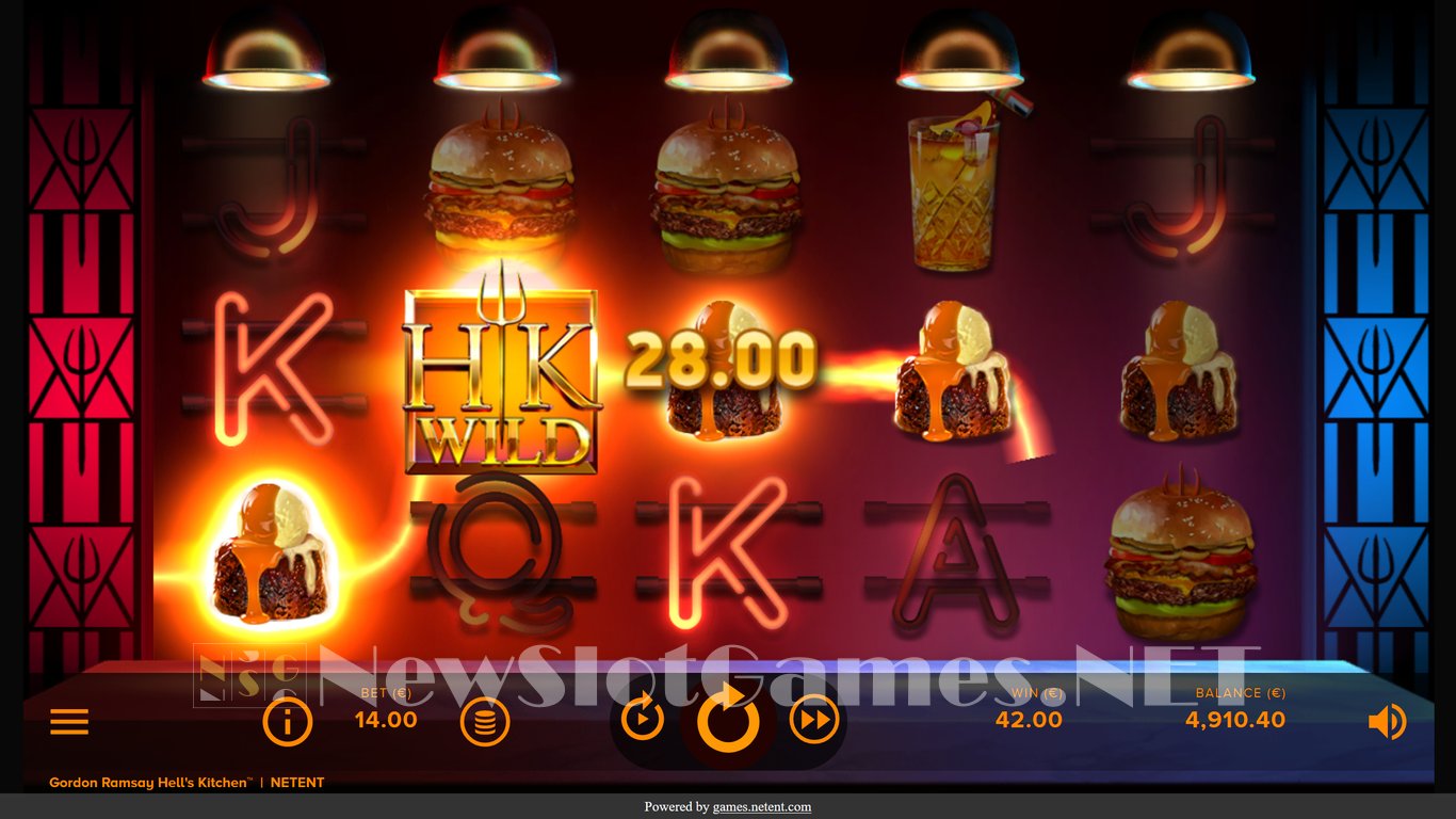 Gordon Ramsay Hells Kitchen Slot Review & Demo by NetEnt - Play Free Online