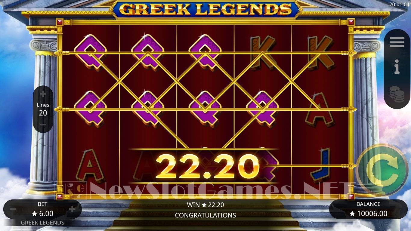 Greek Legends Slot Review & Demo by Booming Games - Play Free Online