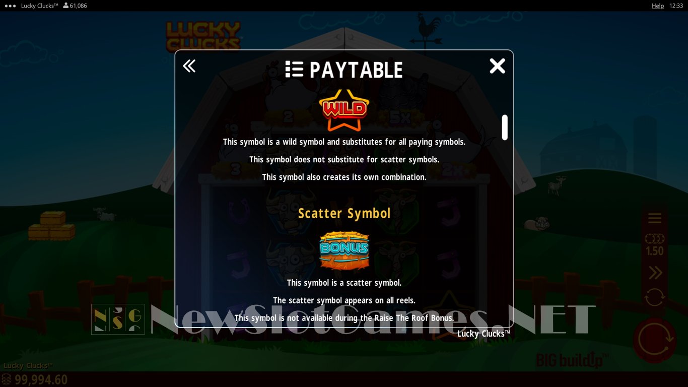 Lucky Clucks Slot Review & Demo by Crazy Tooth Studio - Play Free Online
