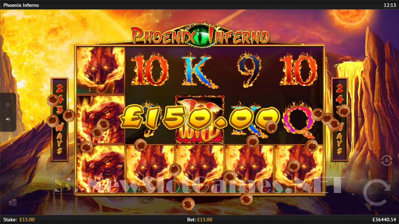 Phoenix Inferno Slot Review & Demo by 1x2 Gaming - Play Free Online