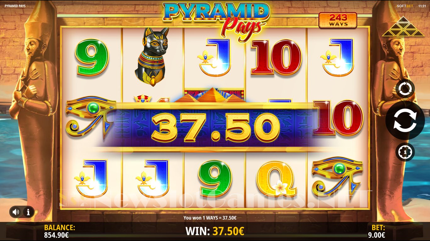 Pyramid Pays Slot Review & Demo by iSoftBet - Play Free Online