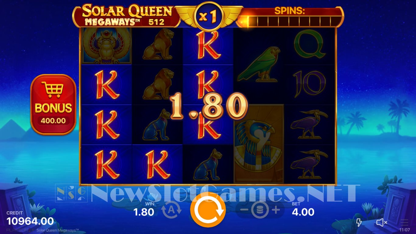 Solar Queen Megaways Slot Review & Demo by Playson - Play Free Online
