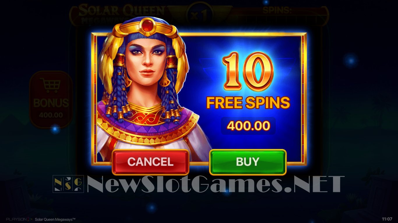 Solar Queen Megaways Slot Review & Demo by Playson - Play Free Online