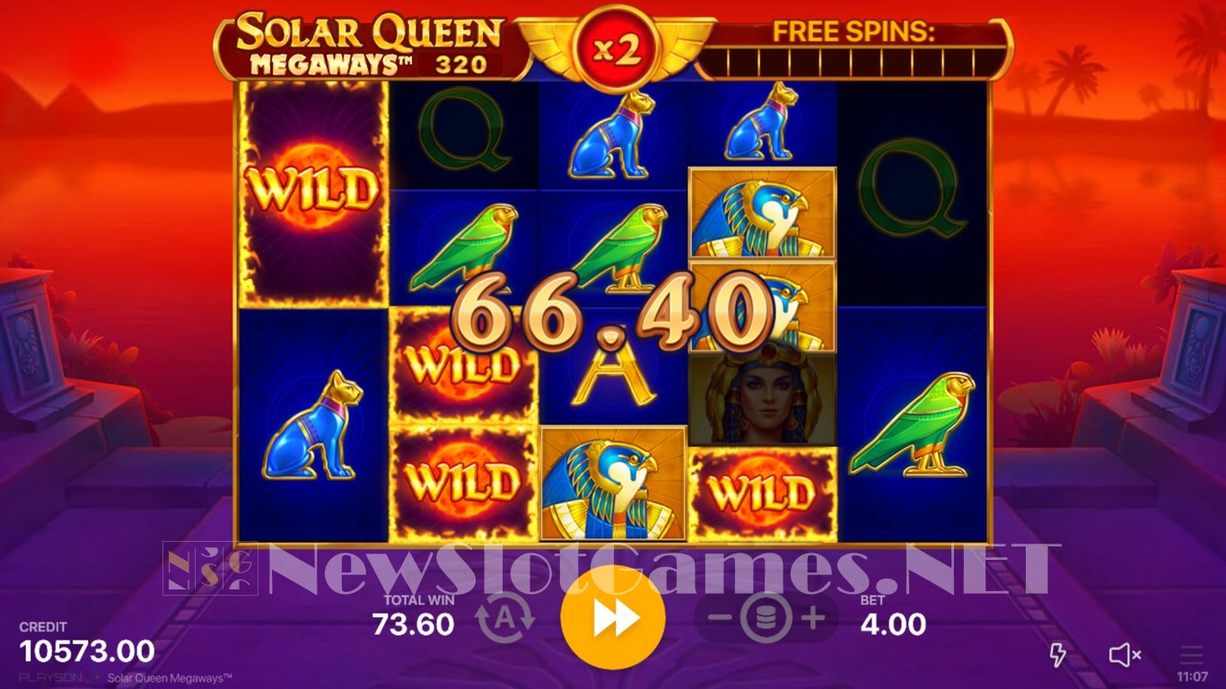 Solar Queen Megaways Slot Review & Demo by Playson - Play Free Online