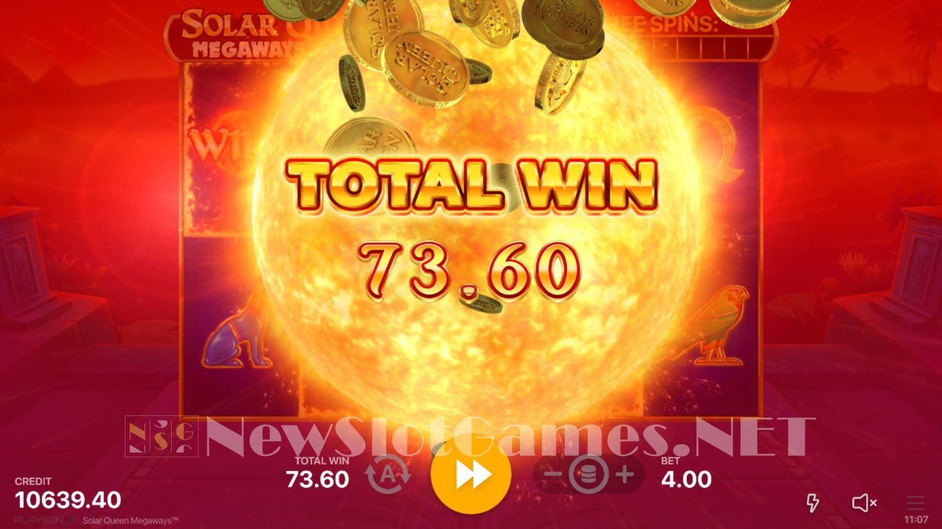 Solar Queen Megaways Slot Review & Demo by Playson - Play Free Online