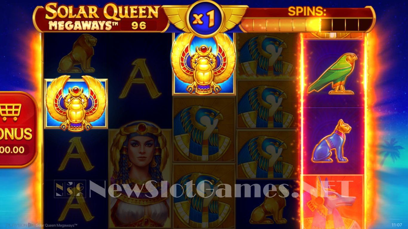 Solar Queen Megaways Slot Review & Demo by Playson - Play Free Online