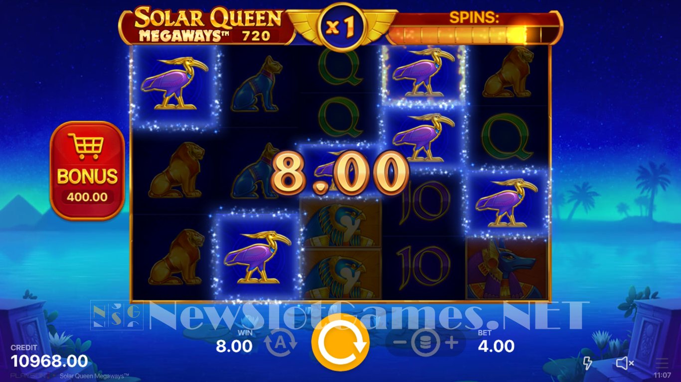 Solar Queen Megaways Slot Review & Demo by Playson - Play Free Online