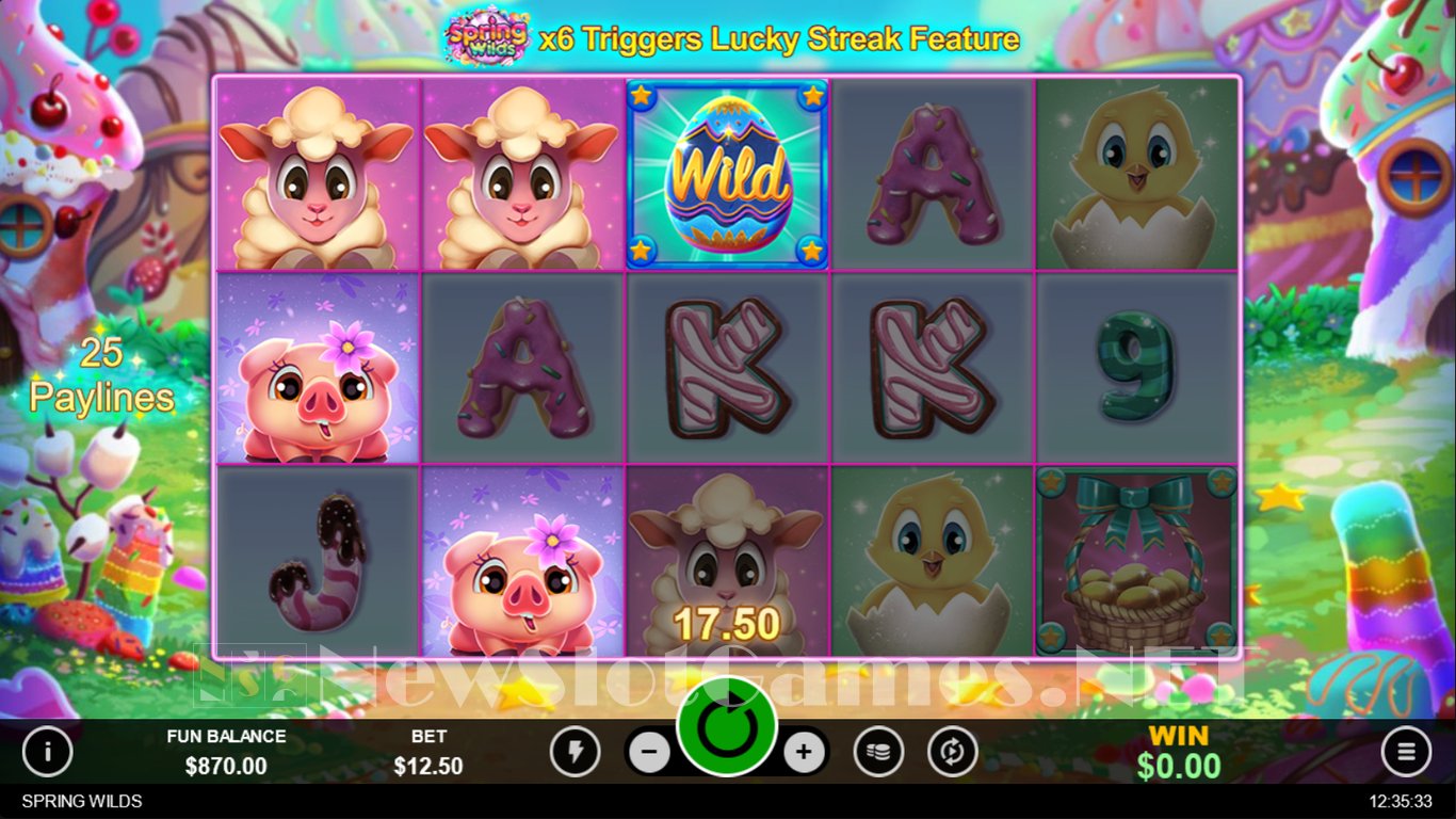 Spring Wilds Slot Review & Demo by RTG - Play Free Online