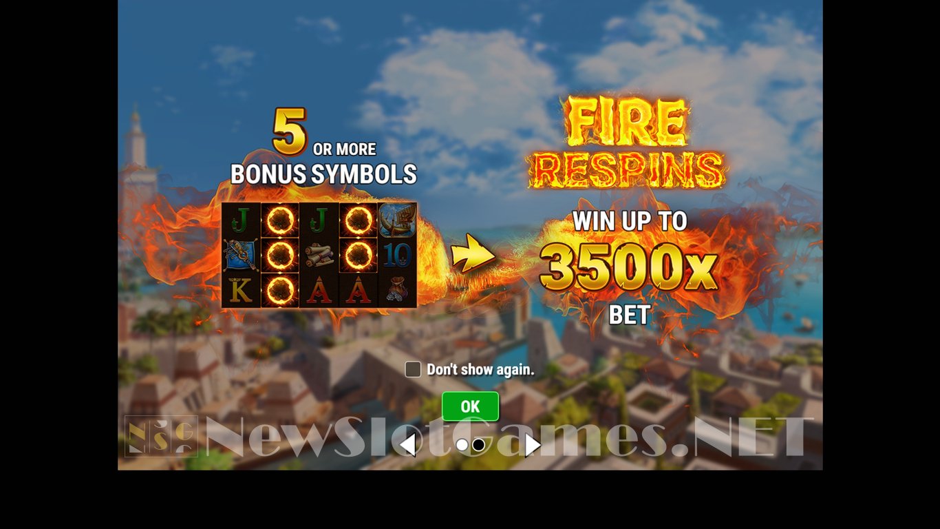 Alexandria Fire Slot Review & Demo by Gamomat - Play Free Online