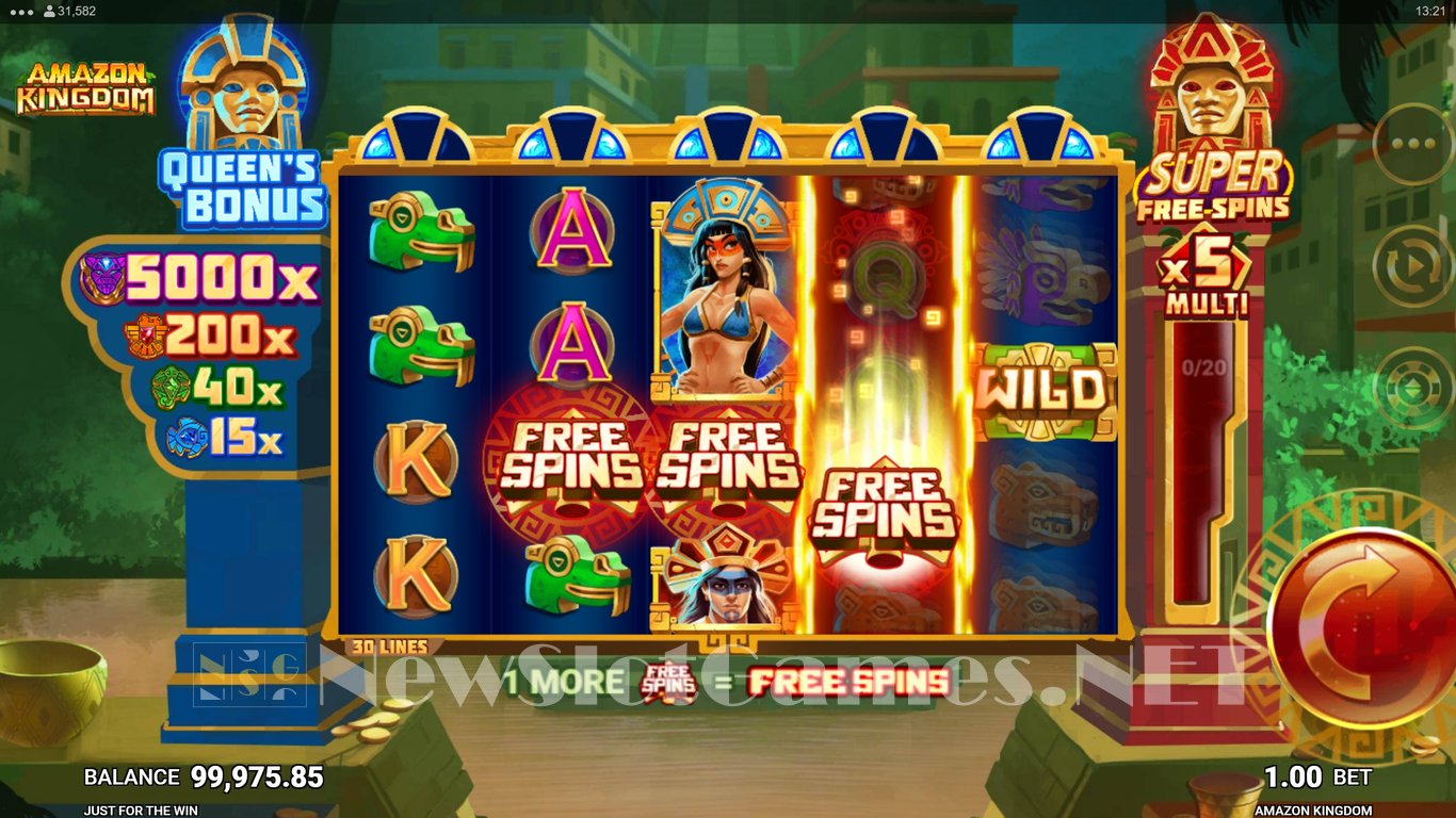 Amazon Kingdom Slot Review & Demo by Microgaming - Play Free Online