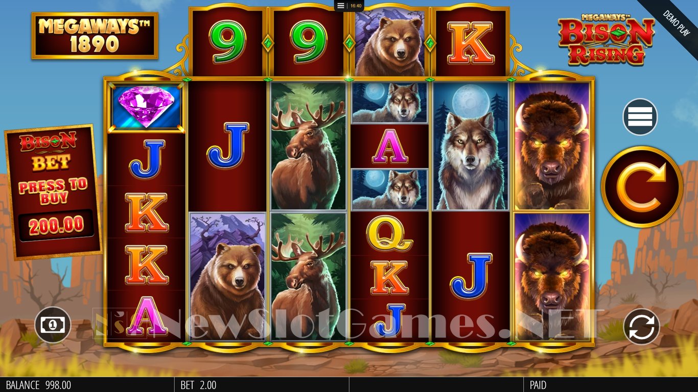 Bison Rising Megaways Slot Review & Demo by Blueprint Gaming - Play ...