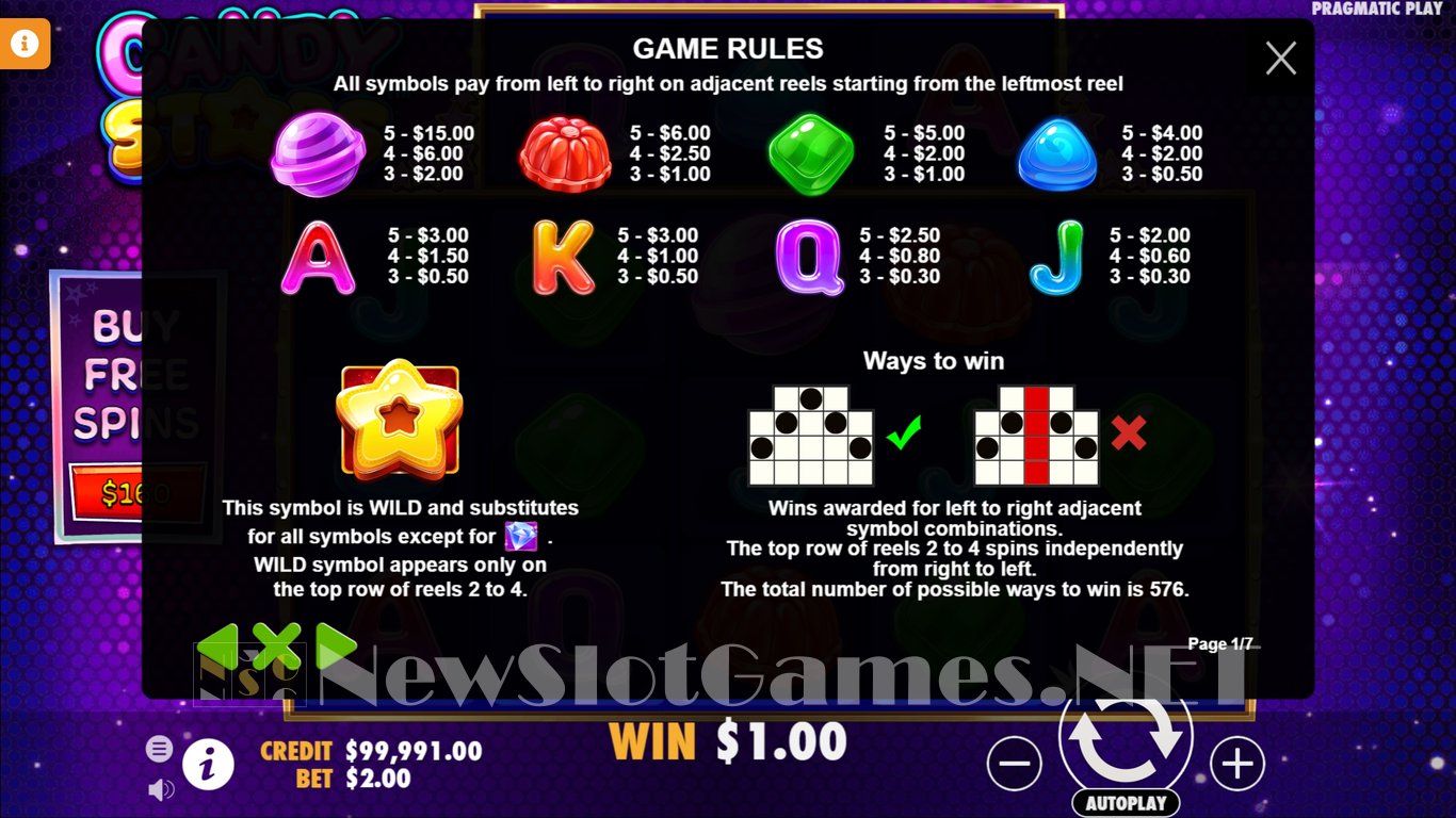 Candy Stars Slot Review & Demo by Pragmatic Play - Play Free Online