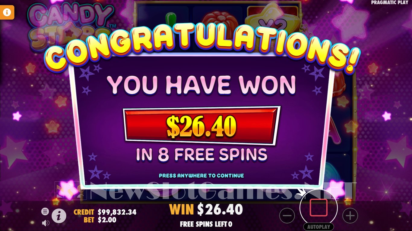 Candy Stars Slot Review & Demo by Pragmatic Play - Play Free Online