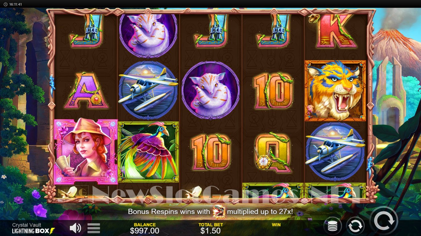Crystal Vault Slot Review & Demo by Lightning Box - Play Free Online