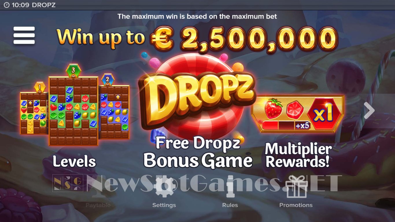 Dropz Slot Review & Demo by ELK Studios - Play Free Online