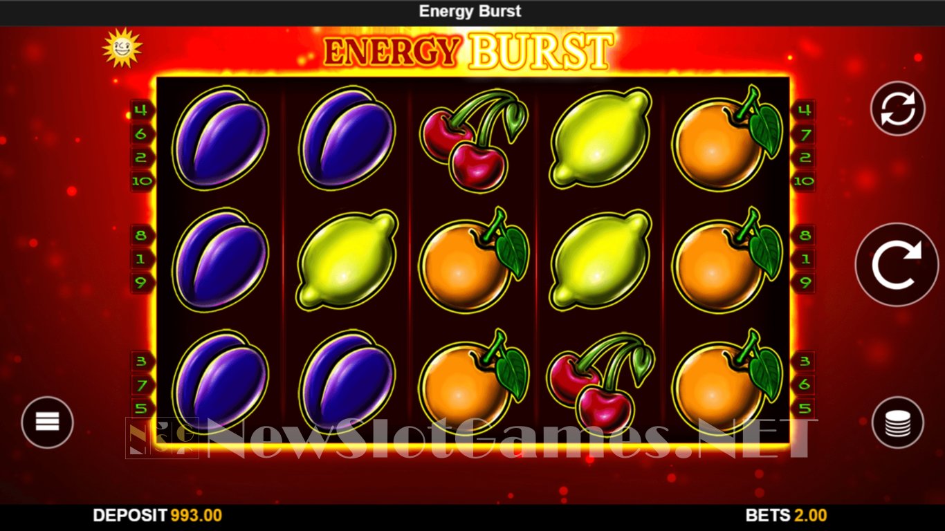 Energy Burst Slot Review & Demo by Merkur Gaming - Play Free Online