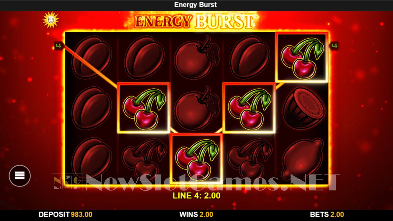 Energy Burst Slot Review & Demo by Merkur Gaming - Play Free Online
