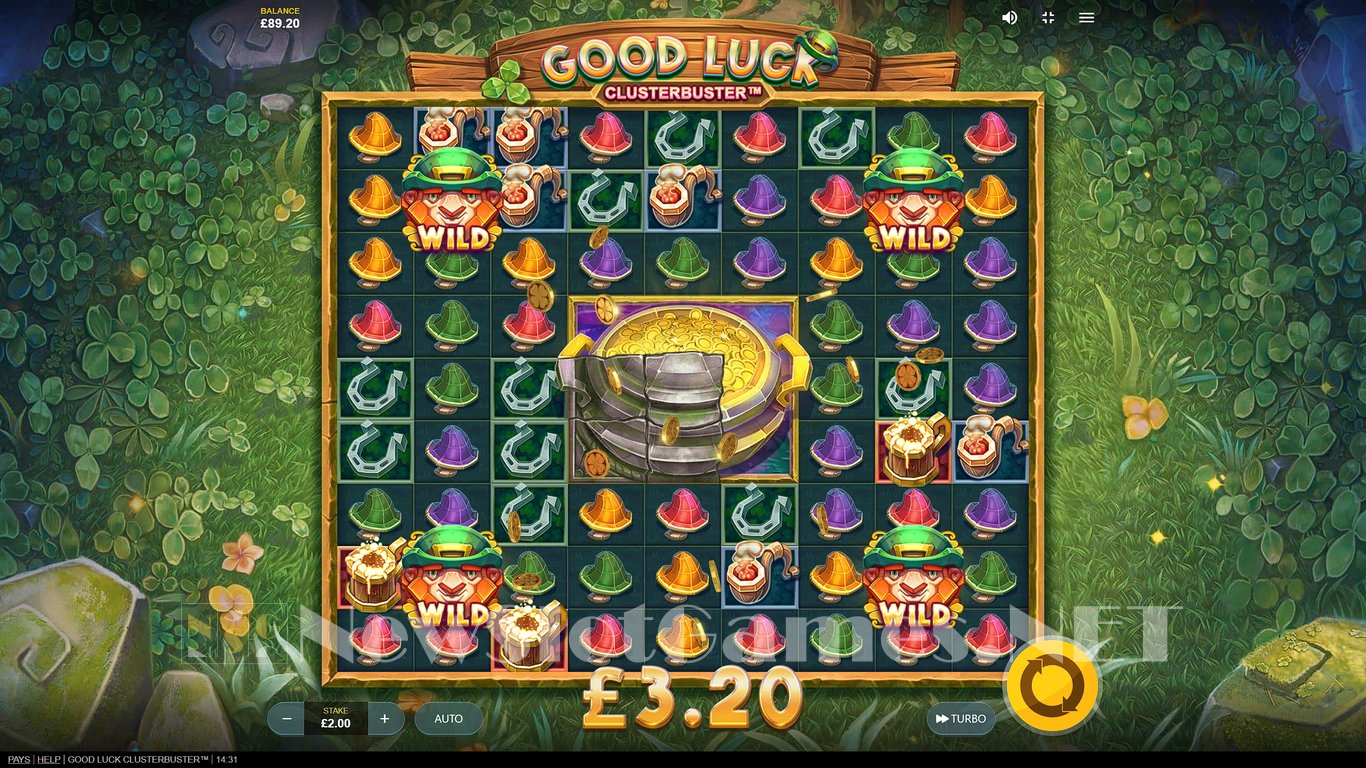 Good Luck Clusterbuster Slot Review & Demo by Red Tiger - Play Free Online