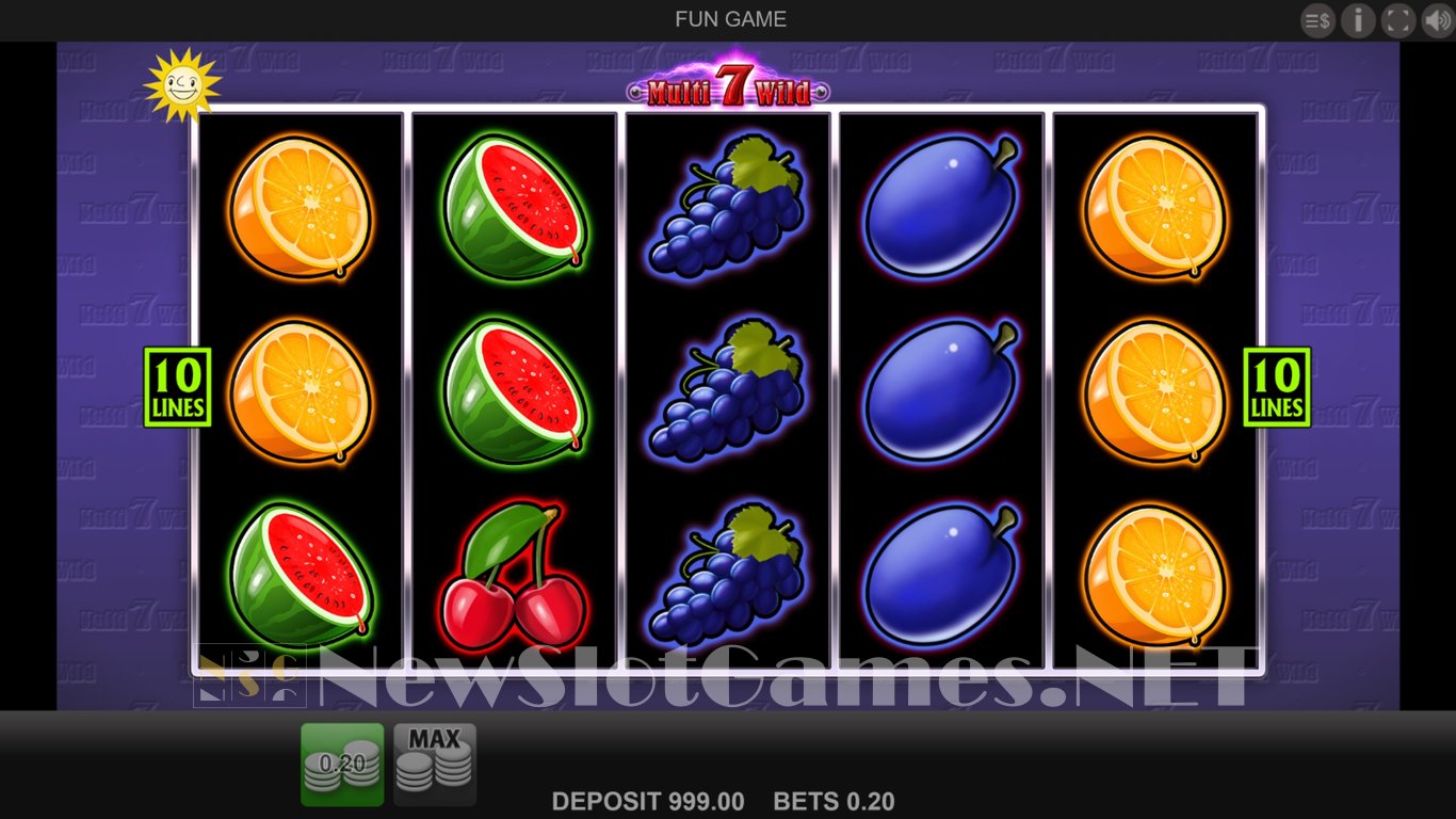 Multi 7 Wild Slot Review & Demo by Merkur Gaming - Play Free Online