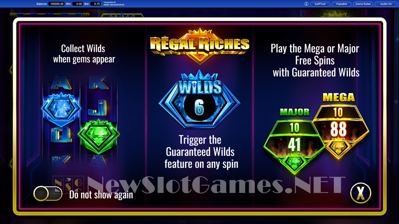 Regal Riches Slot Review & Demo by IGT - Play Free Online