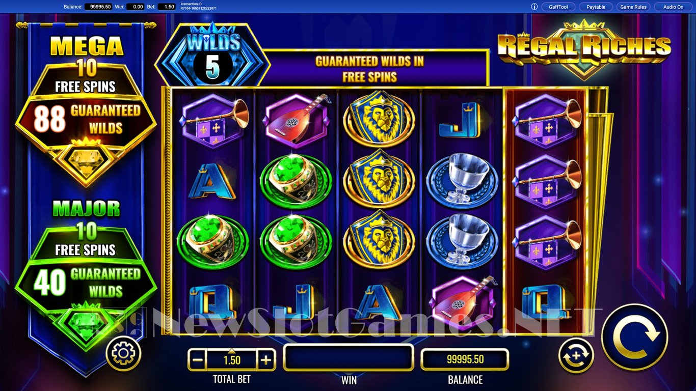 Regal Riches Slot Review & Demo by IGT - Play Free Online