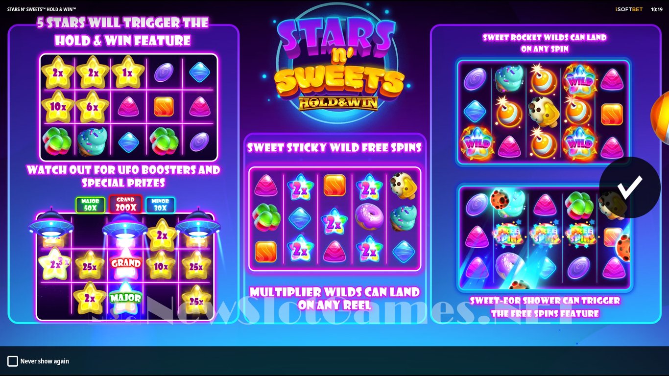 Stars n Sweets Slot Review & Demo by iSoftBet - Play Free Online