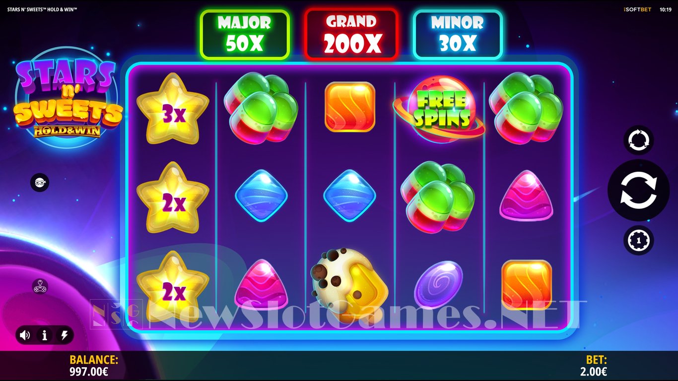 Stars n Sweets Slot Review & Demo by iSoftBet - Play Free Online