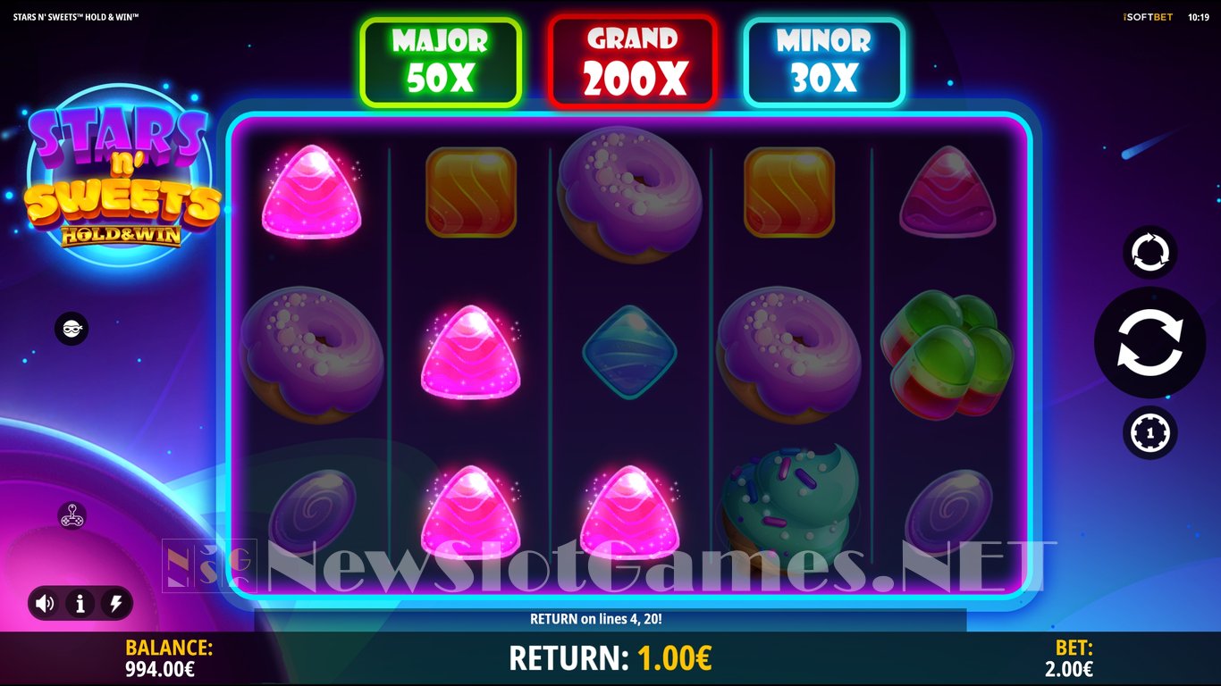 Stars n Sweets Slot Review & Demo by iSoftBet - Play Free Online