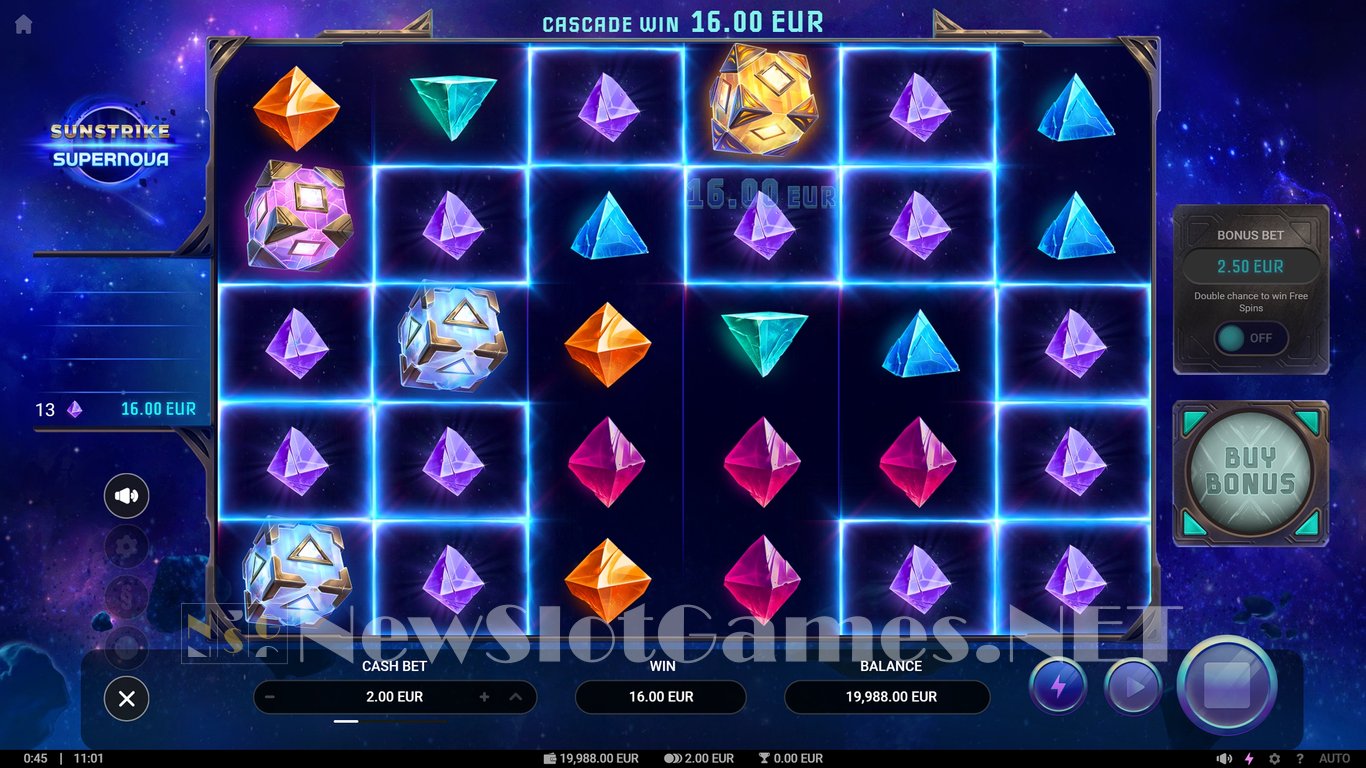 Sunstrike Supernova Slot Review & Demo by True Lab - Play Free Online