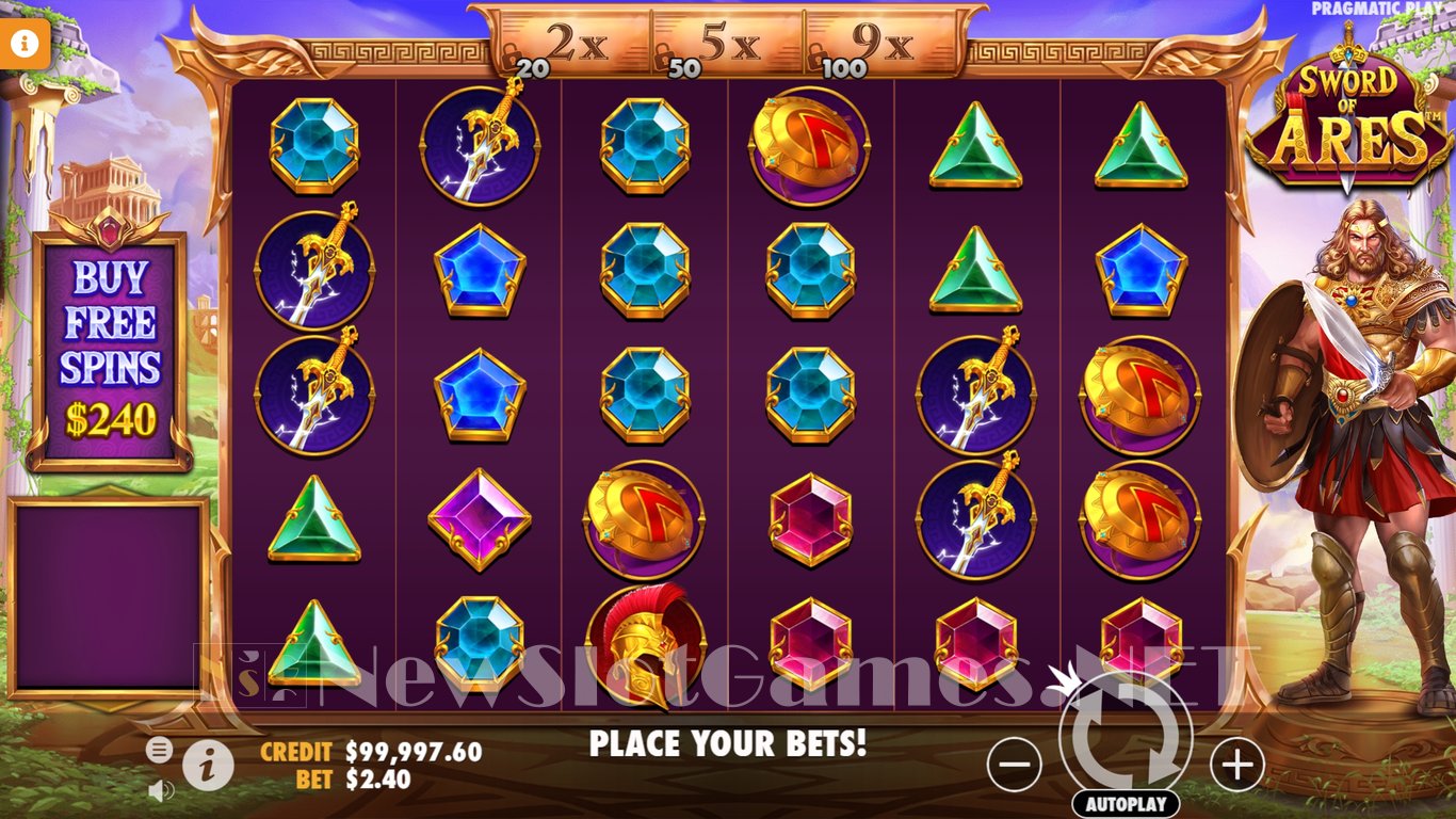 Sword of Ares Slot Review & Demo by Pragmatic Play - Play Free Online
