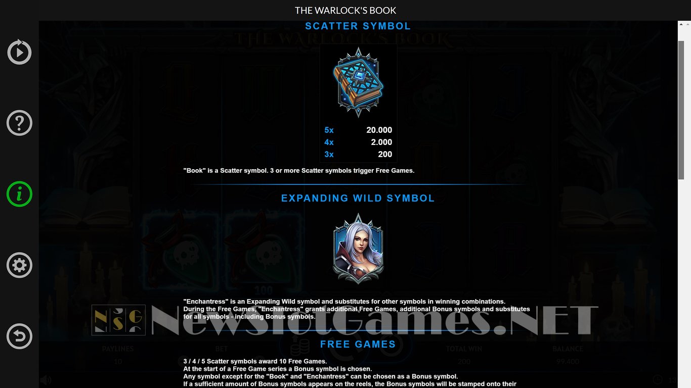 The Warlocks Book Slot Review & Demo by Apparat Gaming - Play Free Online