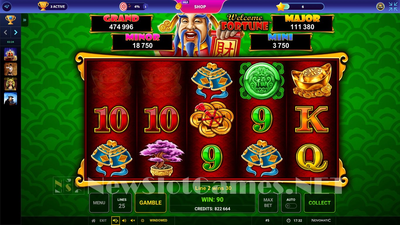 Welcome Fortune Slot Review & Demo by Greentube - Play Free Online