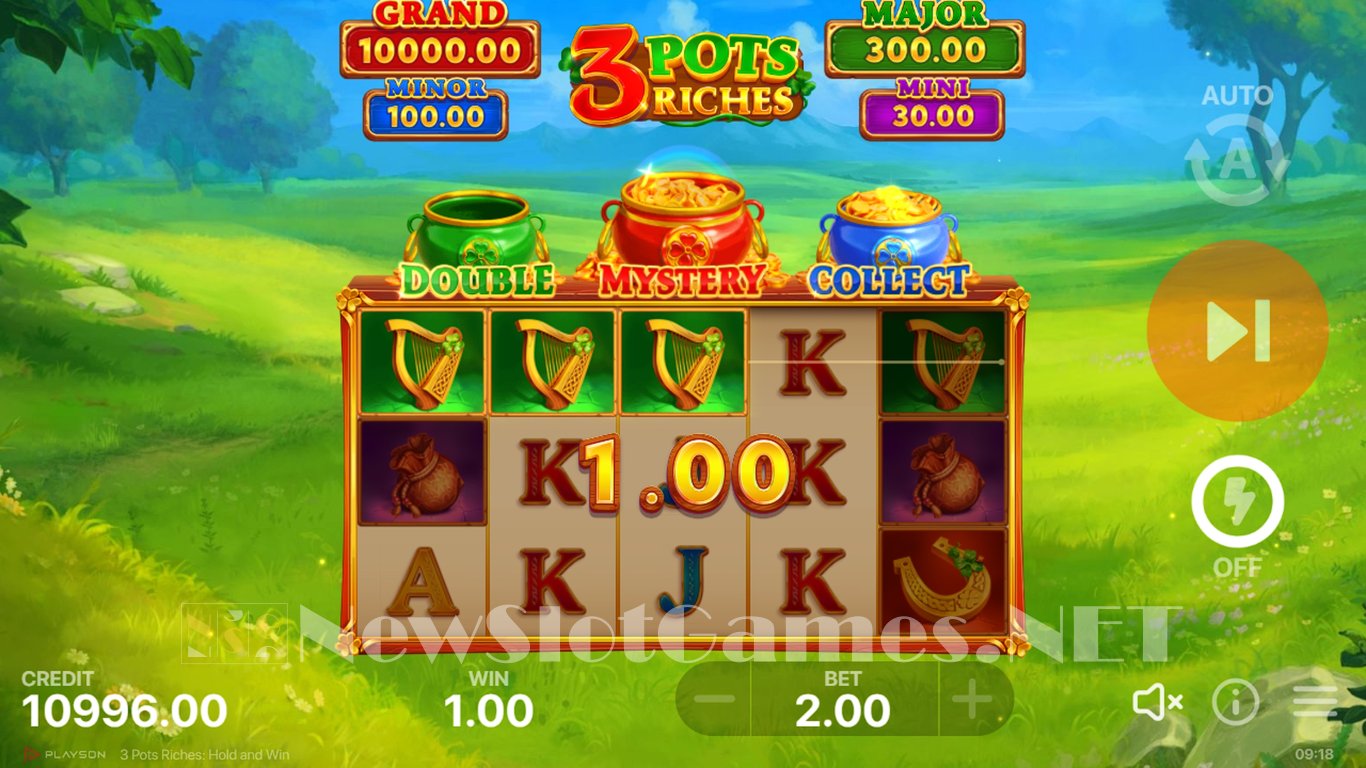 3 Pots Riches Hold and Win Slot Review & Demo by Playson - Play Free Online