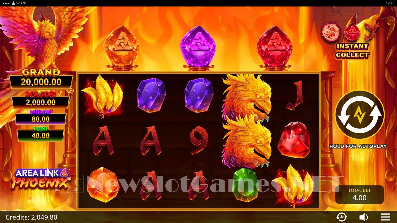 Area Link Phoenix Slot Review & Demo by Microgaming - Play Free Online