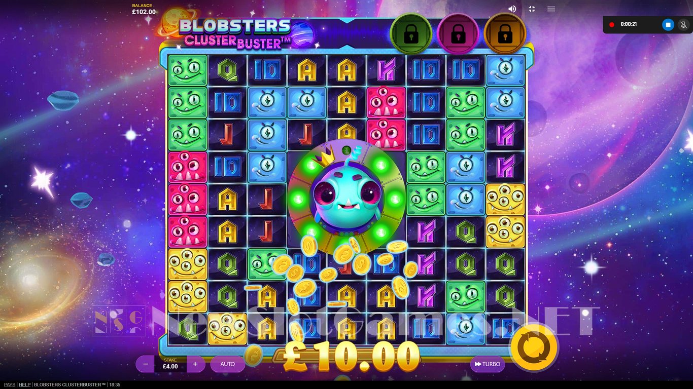 Blobsters Clusterbuster Slot Review & Demo by Red Tiger - Play Free Online