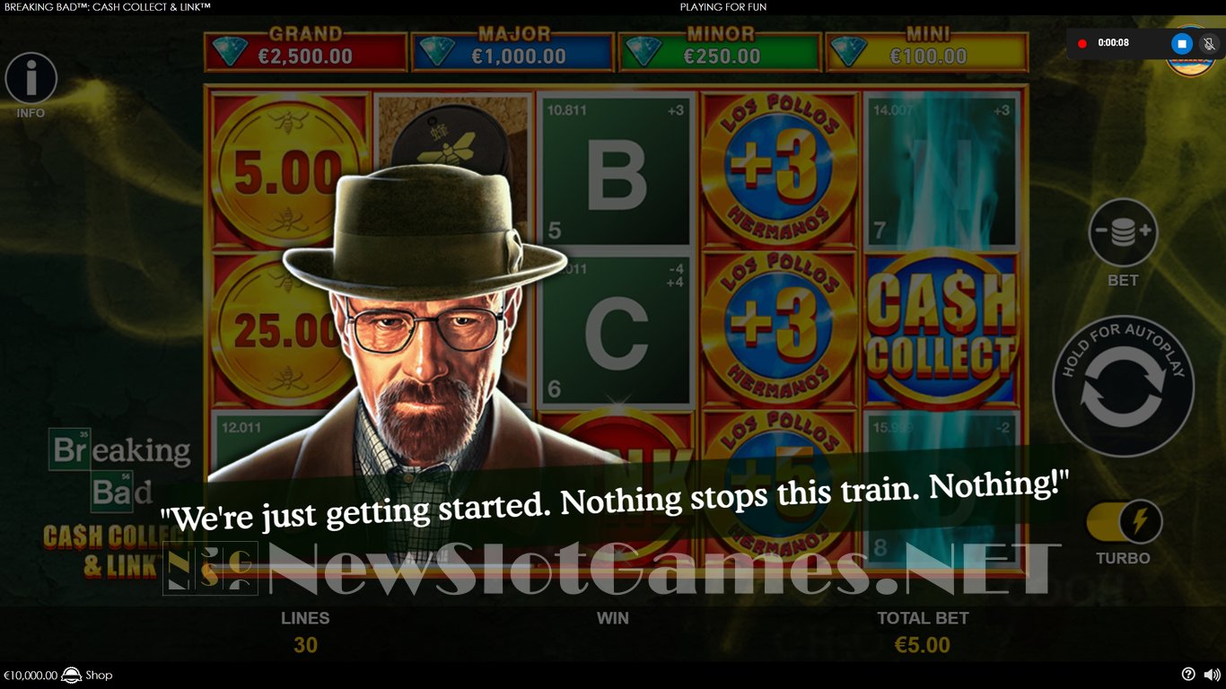 Breaking Bad Cash Collect & Link Slot Review & Demo by Playtech - Play ...
